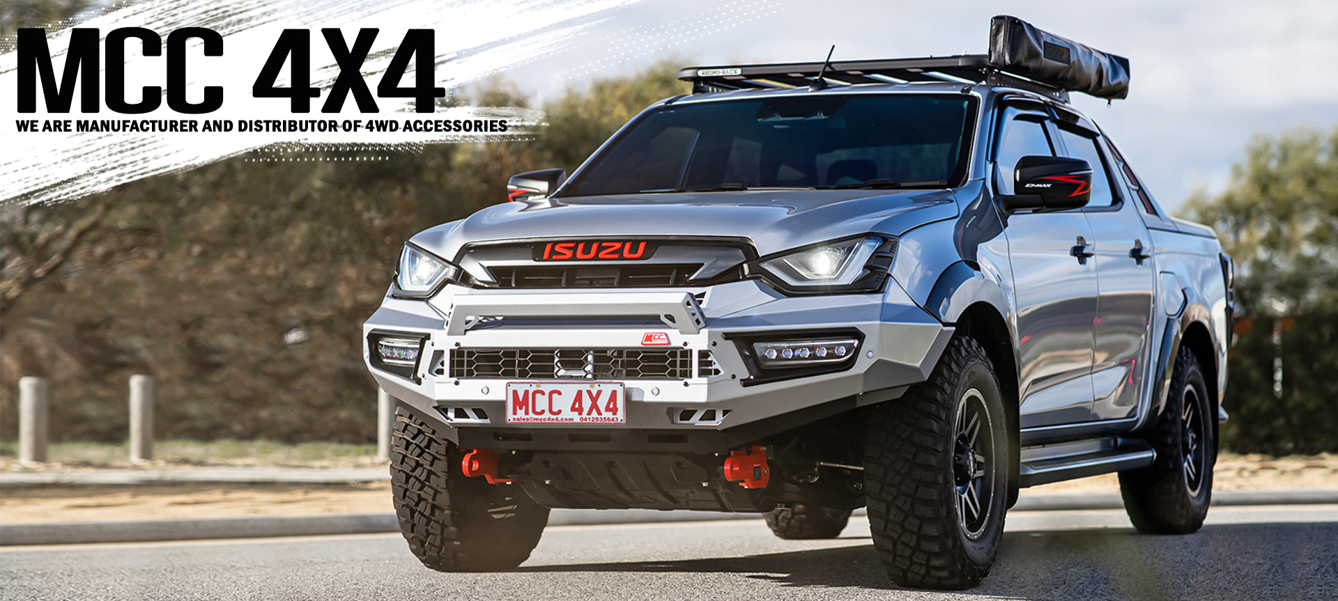 MCC4x4 - Front Bar, Rear Bar, Rear Carrier Bar, Side Steps